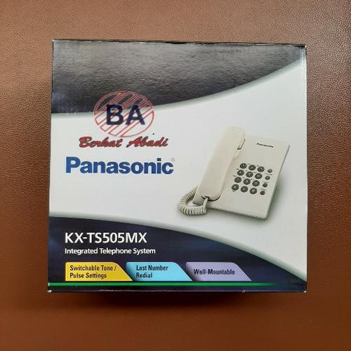 Jual Telepon Panasonic KX-TS505 Putih Original - Putih - Jakarta Pusat ...