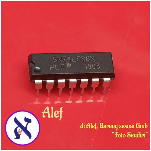 Jual IC 74ls86 SN74LS86AN 74 ls 86 74ls86an 7486 - Kota Surabaya - Alef ...