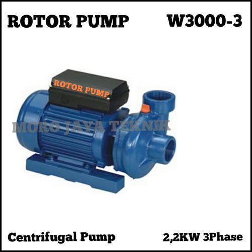 Jual Pompa Air Rotor W-3000 3HP 3Phase Pompa Transfer Sirkulasi Air ...