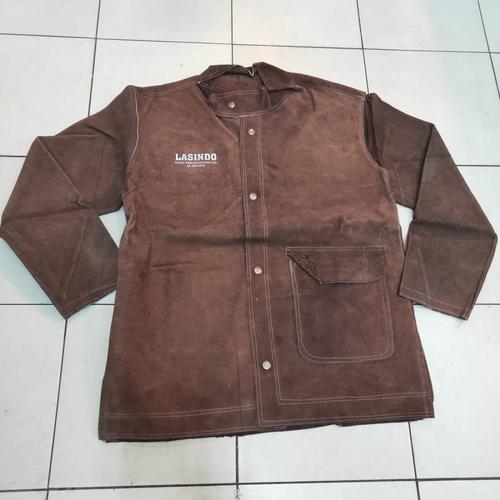 Jual Jaket las coklat / welding jaket /safety weelding wearpack ...