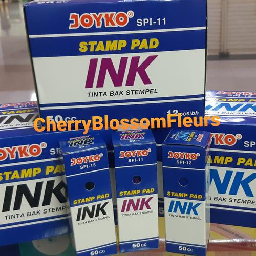 Jual Stamp Pad Ink/Refill Tinta Stempel Joyko SPI-13 - Merah - Jakarta ...