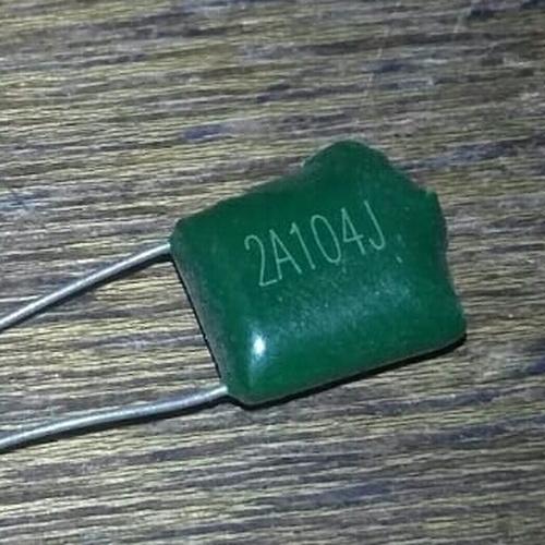 Jual Capasitor Mylar Kapasitor Milar 104/100V 104 100nF 100V 100n ...