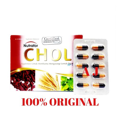 Jual NUTRAFOR CHOL (OBAT KOLESTROL) - Jakarta Timur - Asli jaya | Tokopedia