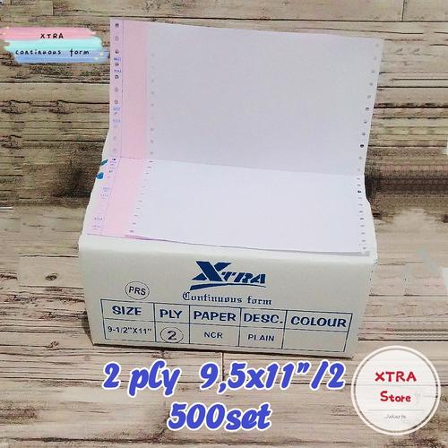 Jual Kertas 2ply continuous form 9,5 x 11 /2 500set - Jakarta Barat - X ...
