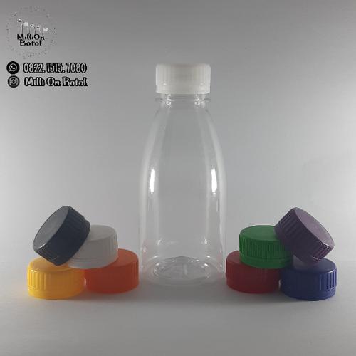 Jual Botol Cantik 200 ml / Botol 200 ml / Botol PET 200 ml / Botol ...