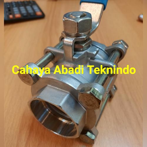 Jual Ball valve 3pc Sockweld dia 3"(inch) Ball valve Las SOCKET WELD ...