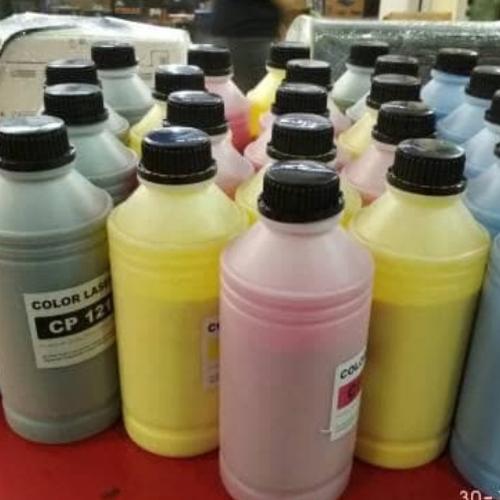 Jual Tinta Toner Serbuk Color Hp laserjet 500gr Black/Cyan/yellow ...