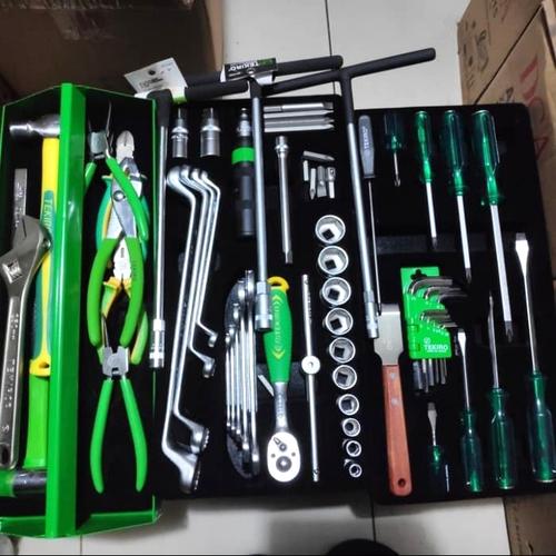 Jual TEKIRO MEKANIK TOOLS SET TOOLKIT 59 PCS-MEKANIK TOOLS SET TEKIRO ...