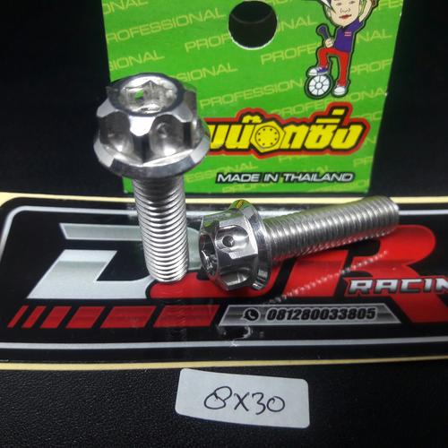 Jual baut probolt stainless new model 8x30 baut 12 panjang 3cm by payu ...