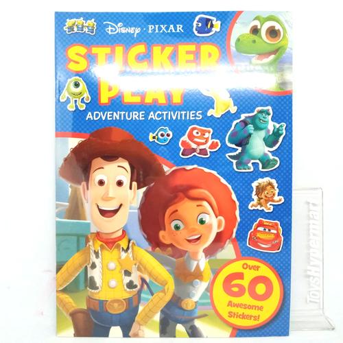 Jual Disney Pixar Sticker Play Activities Adventures Book Buku Toy ...