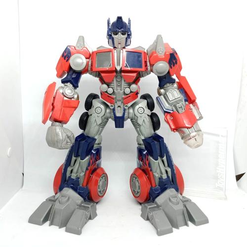 Jual ORI Talking Optimus Prime Transformers Cyber Stompin 10 Inch ...