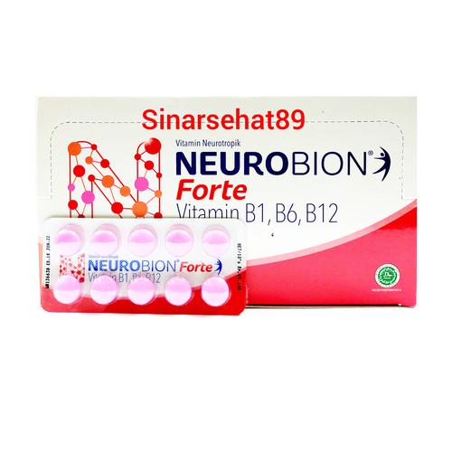 Jual NEUROBION FORTE / neorobion pink vitamin B1,B6,B12 - Jakarta Utara ...