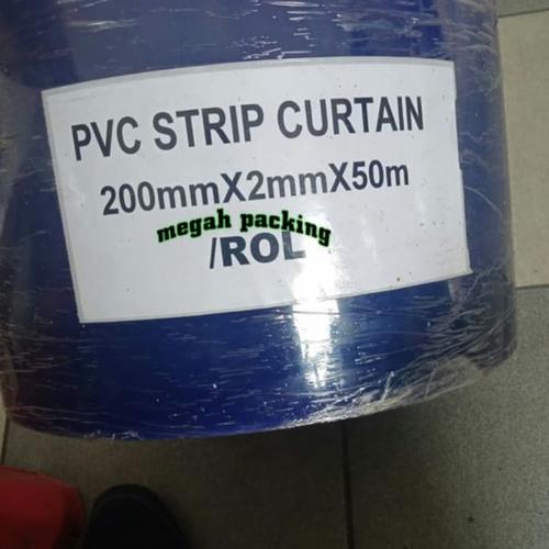 Jual pvc curtain 2mm x 20cm x 1 mtr - Jakarta Barat - megah packing ...