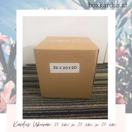 Jual Packaging Box Kardus Karton Murah Ukuran 20x20x20 - Kota Surabaya ...