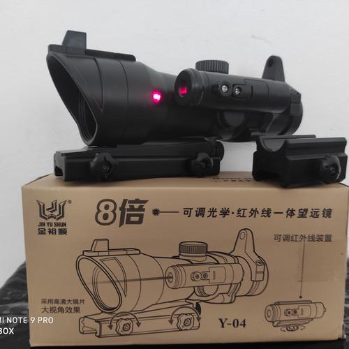 Jual Scope dummy Acog Zoom 8x + Laser Wgg AEG pubg sig pdw d cobra ...