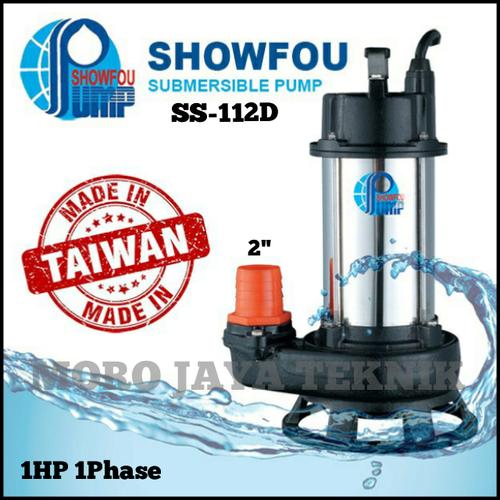 Jual Submersible Pump Showfou SS 112D 1HP / Pompa Celup Kuras Air Kotar ...
