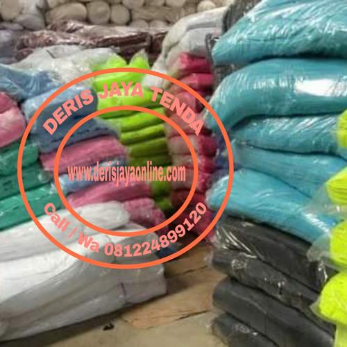 Jual Bahan kain abutay/kain dekor/filamin/backdrop kiloan - Biru ...