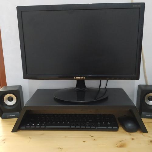 Jual Meja monitor / Stand monitor / Alas monitor / Ready !!! - Hitam ...