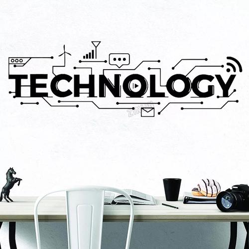 Jual Wall Sticker Teknologi Untuk Hiasan Dinding Custom Sesuai ...