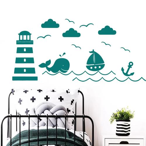Jual Wall Sticker Pemandangan Alam Pantai Untuk Hiasan Dinding Kamar 04 ...