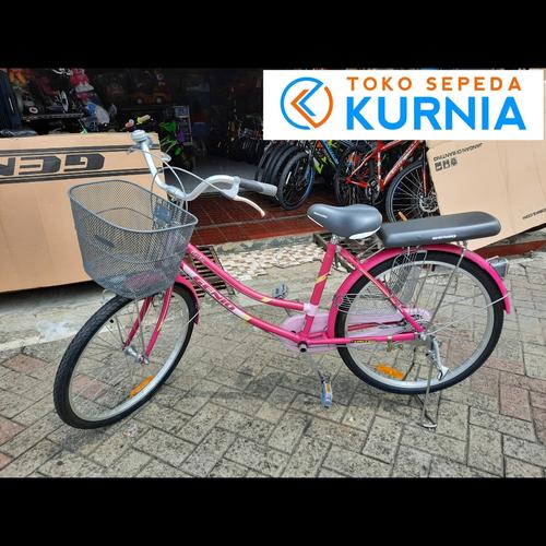 Jual Genio Alaska 24 inci Sepeda Keranjang City Bike by United Bike ...