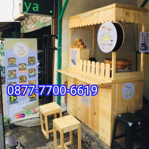 Jual gerobak dimsum / gerobak dimsum usaha / booth dimsum / gerobak ...