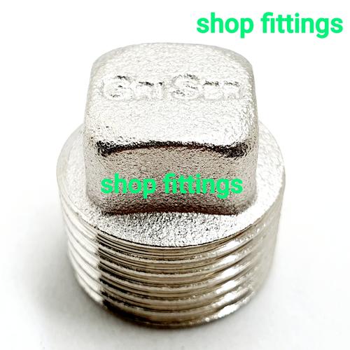 Jual Plug Besi Dop Cap Doop Tutup Pipa Kran 1/2 " PILIH Drat Luar or ...