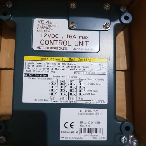Jual NHK MEC NM0477-00 Control Unit - 12v - KE4a Telefex Morse - Japan ...
