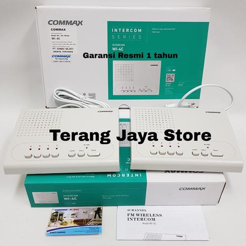 Jual Intercom Commax WI-4C Wireless (2 Unit) (100% Asli & Garansi Resmi ...