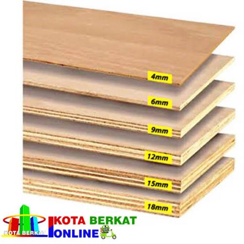 Jual Multiplek 12x50 Tebal 9 mm/ Triplek 120x50 Tebal 9 mm - Jakarta ...