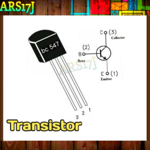 Jual BC547 trioda transistor TO-92 0.1A 45V NPN triode - Jakarta Timur - ARS17J | Tokopedia