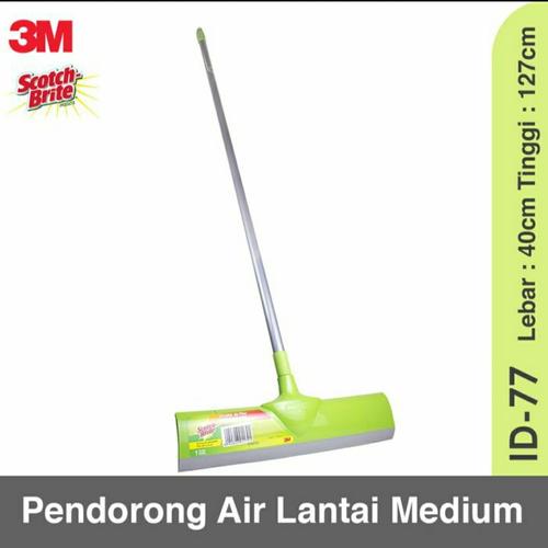 Jual 3M Scotch-Brite Pendorong Air Lantai Medium ID-77. BRAND 3M Tinggi ...