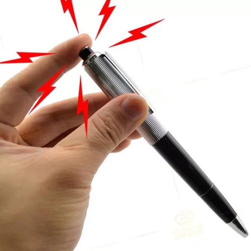 Jual Pulpen setrum/Pena listrik elektrik shocking pen gag prank ...