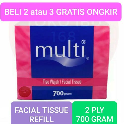 Jual TISSUE MULTI 700 GRAM TISU MULTI FACIAL REFILL REFIL - Jakarta ...