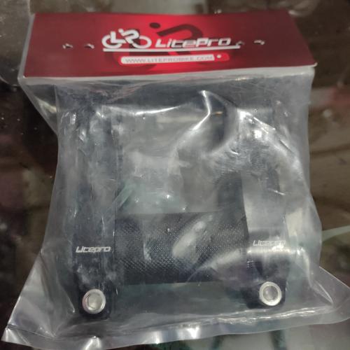 Jual stem double riser sepeda lipat litepro - silver - Kota Bekasi - Chiro Bike | Tokopedia