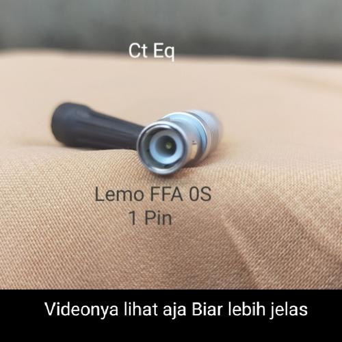Jual Lemo FFA 0S 1 Pin half moon Plug S Series 1 Pin - Kota Tangerang ...