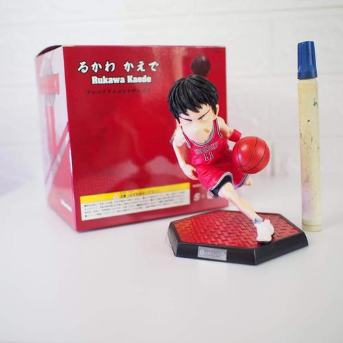 Jual mainan action figure mini statue kaede rukawa slam dunk chibi pose ...