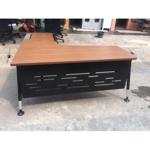 Jual Meja L minimalis / Meja direktur / meja bos / meja kerja 160x160 ...