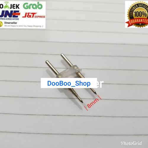 Jual pin jarum socket led selang SMD 5050 220 V atau neon flex atau ...
