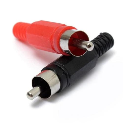 Jual Jack RCA Male audio video Connector Jak Jantan TV AMPLI DVD VCD ...