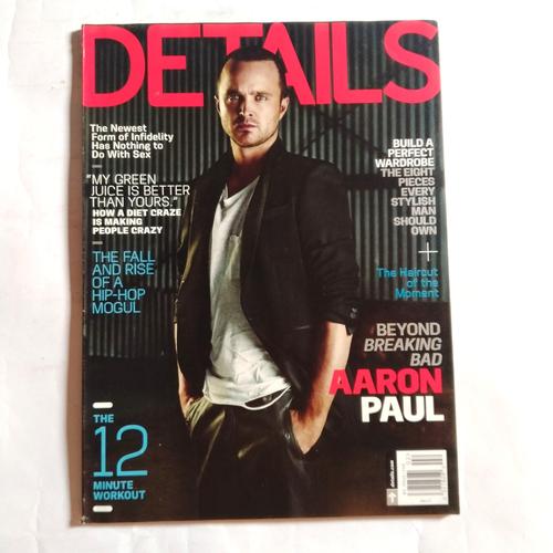 Jual Majalah DETAILS Feb 2014 Cover AARON PAUL - Kota Tangerang Selatan ...