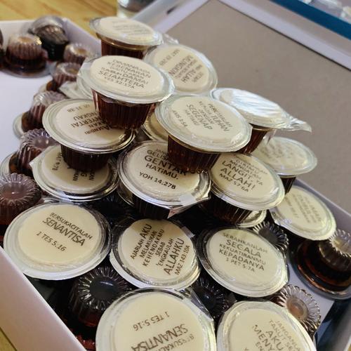 Jual Ecer - Hosti Ayat Roti Perjamuan Manna + Anggur Cup perjamuan ...