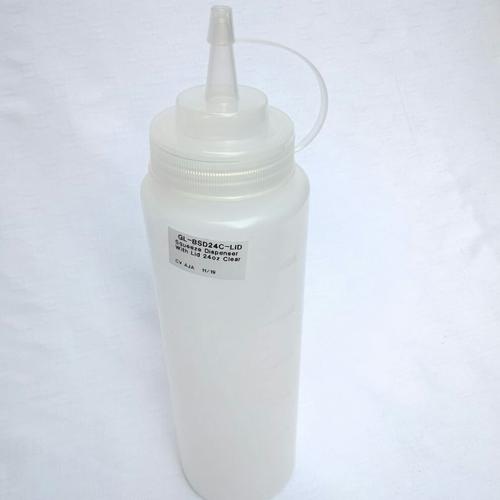 Jual Botol Saos Kecap Clear Bening + tutup 24 oz / 600 ml Squeeze ...