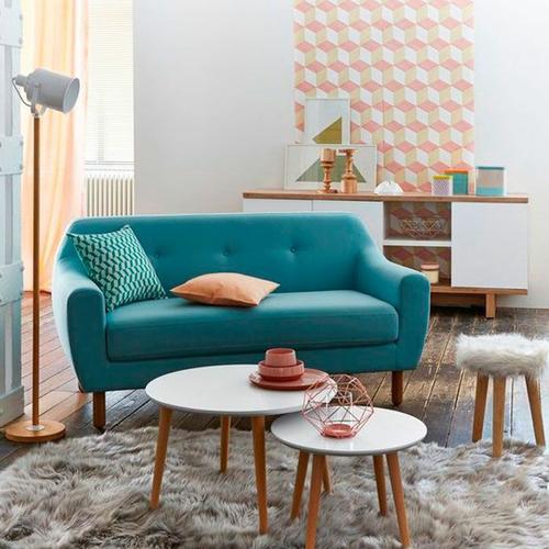 Jual sofa minimalis 1 seater 2 pcs dengan meja ( custom order) - Kab ...