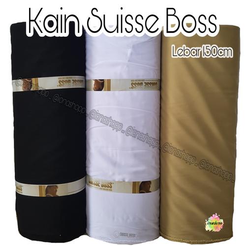 Jual Kain Suisse Boss / Bahan Celana / Bahan Jas / PSH / PNS - Putih ...