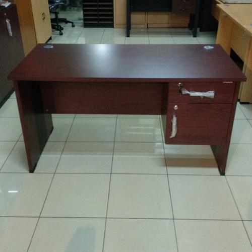 Jual MEJA KERJA 1 BIRO/MEJA MINIMALIS/MEJA KANTOR 1 BIRO/MEJA 140 CM ...
