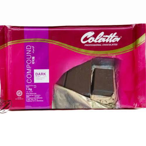 Jual Colatta Collata Dark Compound / coklat batang repack 500 gr / gram ...