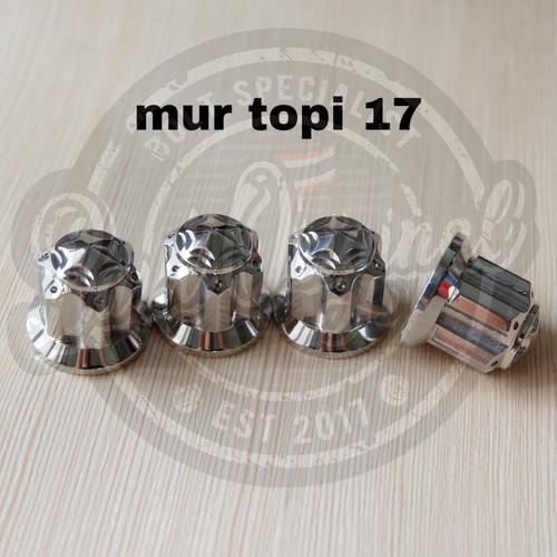Jual mur probolt topi 17 new model stainless silver original thailand ...