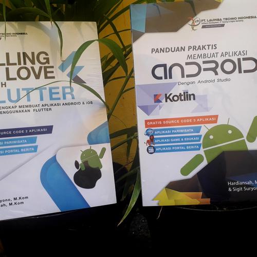 Jual Paket Buku Android Kotlin dan Buku Flutter + 5 Source Code ...
