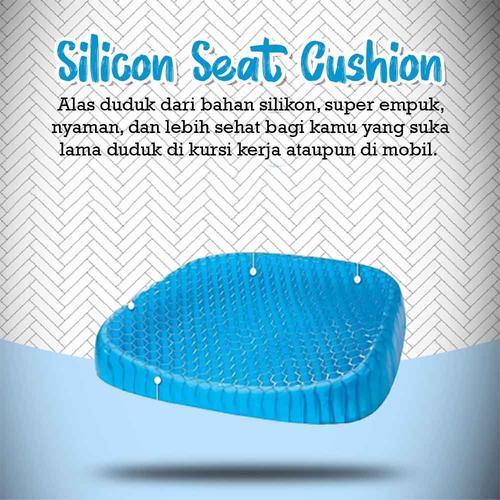 Jual Silicon seat cushion alas duduk super nyaman, duduk lama tanpa ...